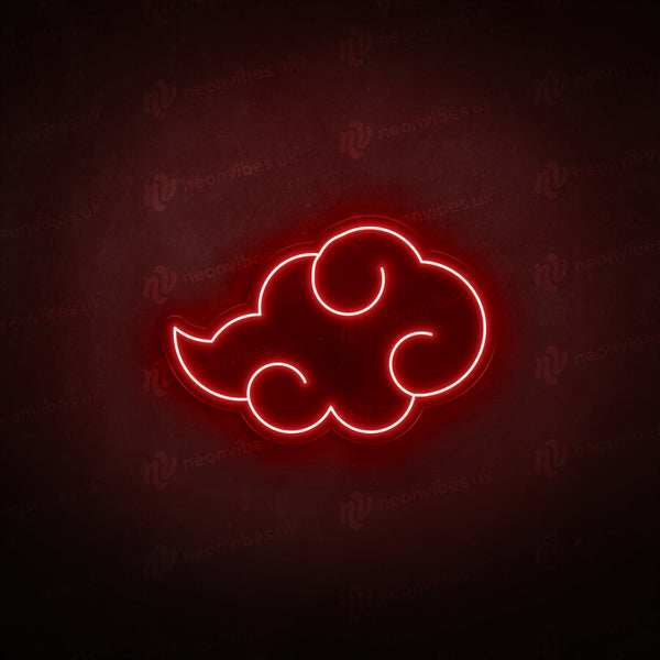 Akatsuki Cloud neon sign - Neon Vibes® neon signs
