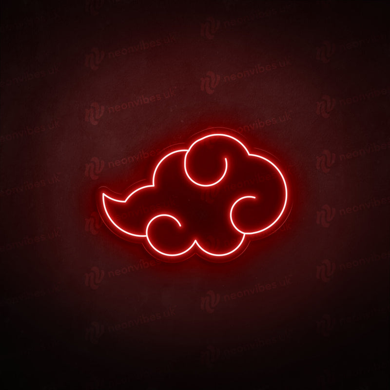 Akatsuki Cloud neon sign - Neon Vibes® neon signs