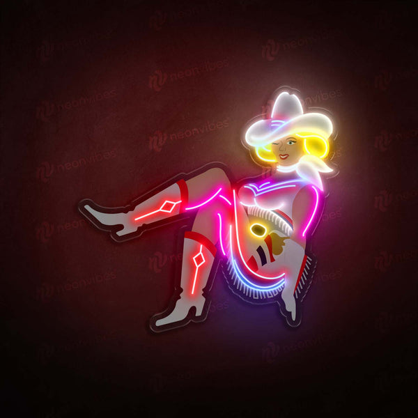 Vegas Vickie neon sign - Neon Vibes® neon signs