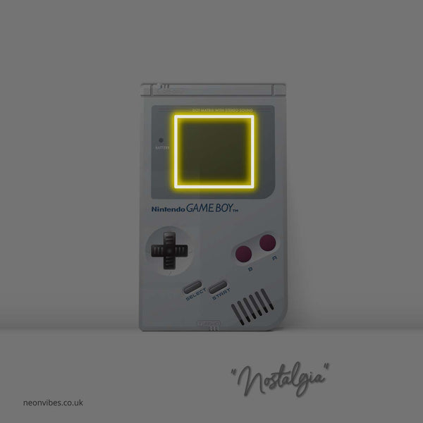 Game Boy neon sign - Neon Vibes® neon signs
