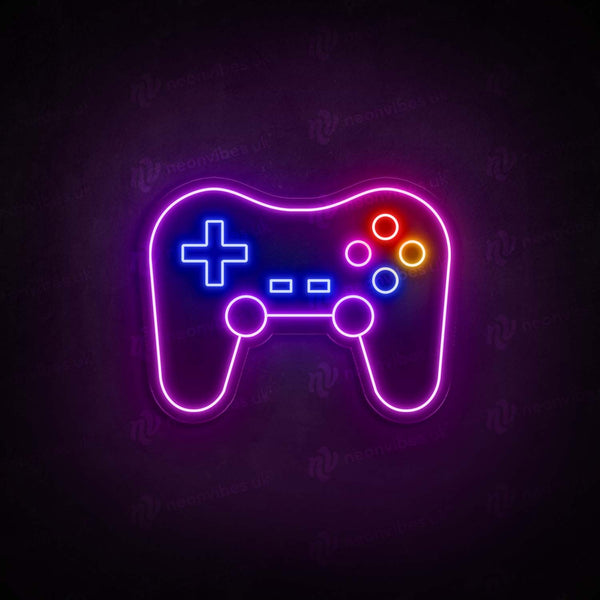 Controller neon sign - Neon Vibes® neon signs