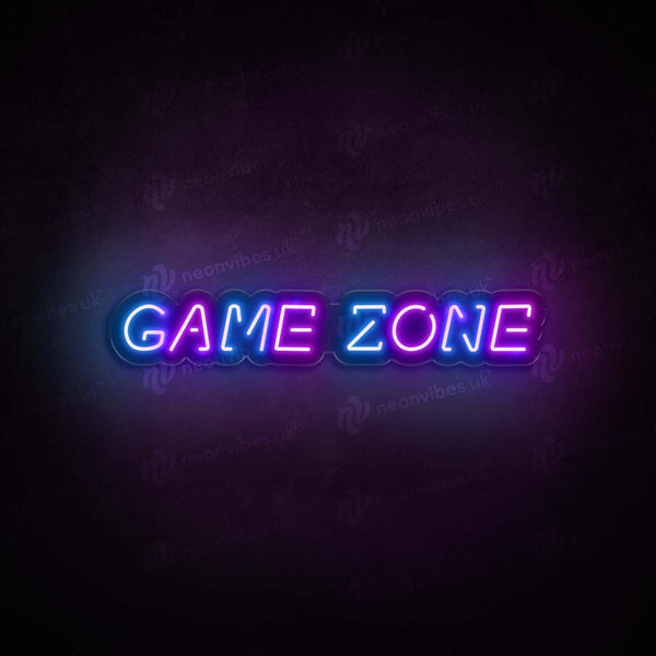 Game Zone neon sign - Neon Vibes® neon signs