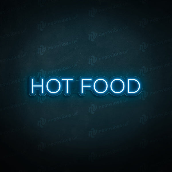 Hot Food neon sign - Neon Vibes® neon signs