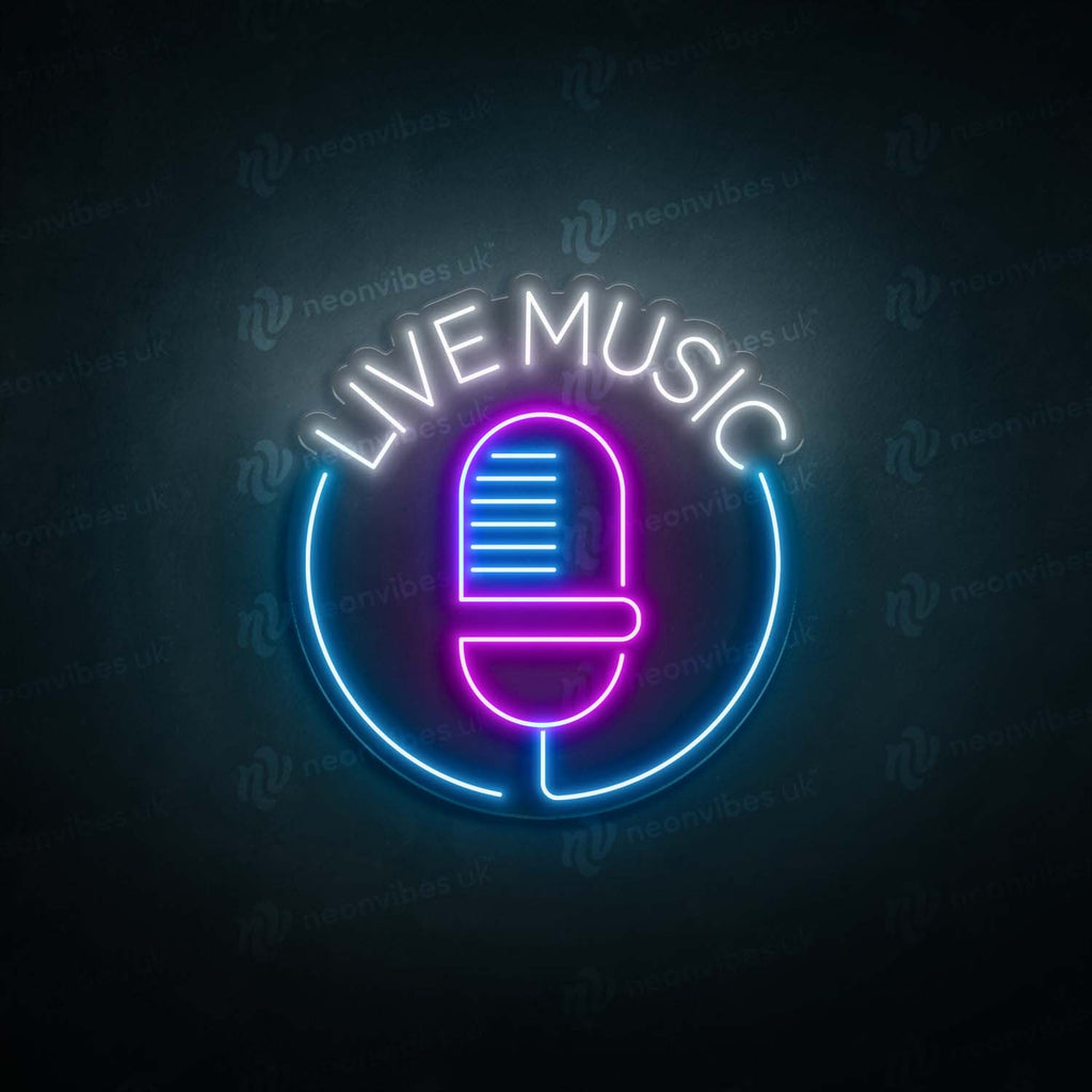 Live Music Sign