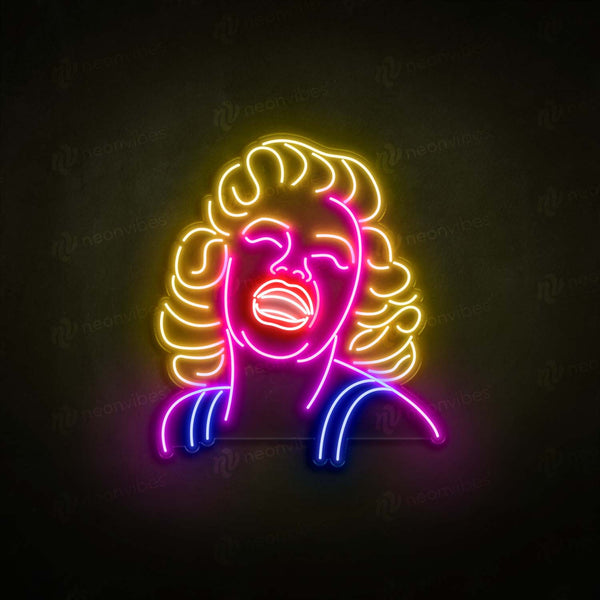 Marilyn Monroe LED Neon Sign - Neon Vibes® - Neon Vibes® neon signs