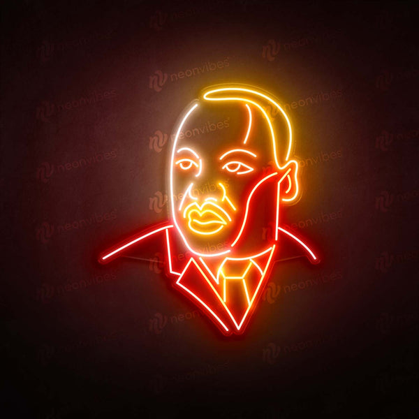 Martin Luther King Jr. LED Neon Sign - Neon Vibes® - Neon Vibes® neon signs
