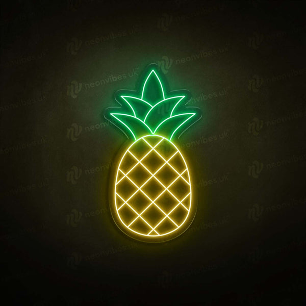Pineapple LED Neon Sign - Neon Vibes® - Neon Vibes® neon signs