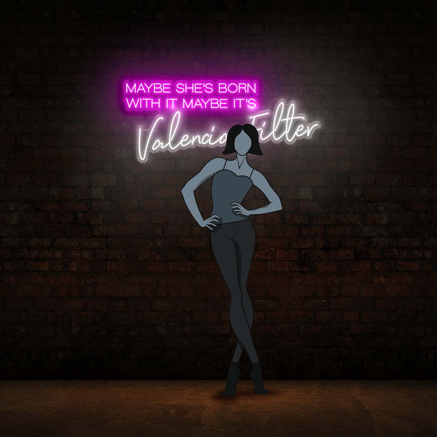 Valencia Filter neon sign - Neon Vibes® neon signs